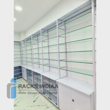 Medical store display rack | racksindiaa
