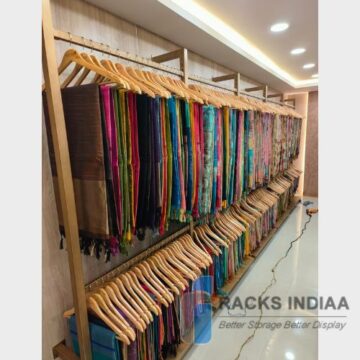 Wall Garment Display Rack | racksindiaa
